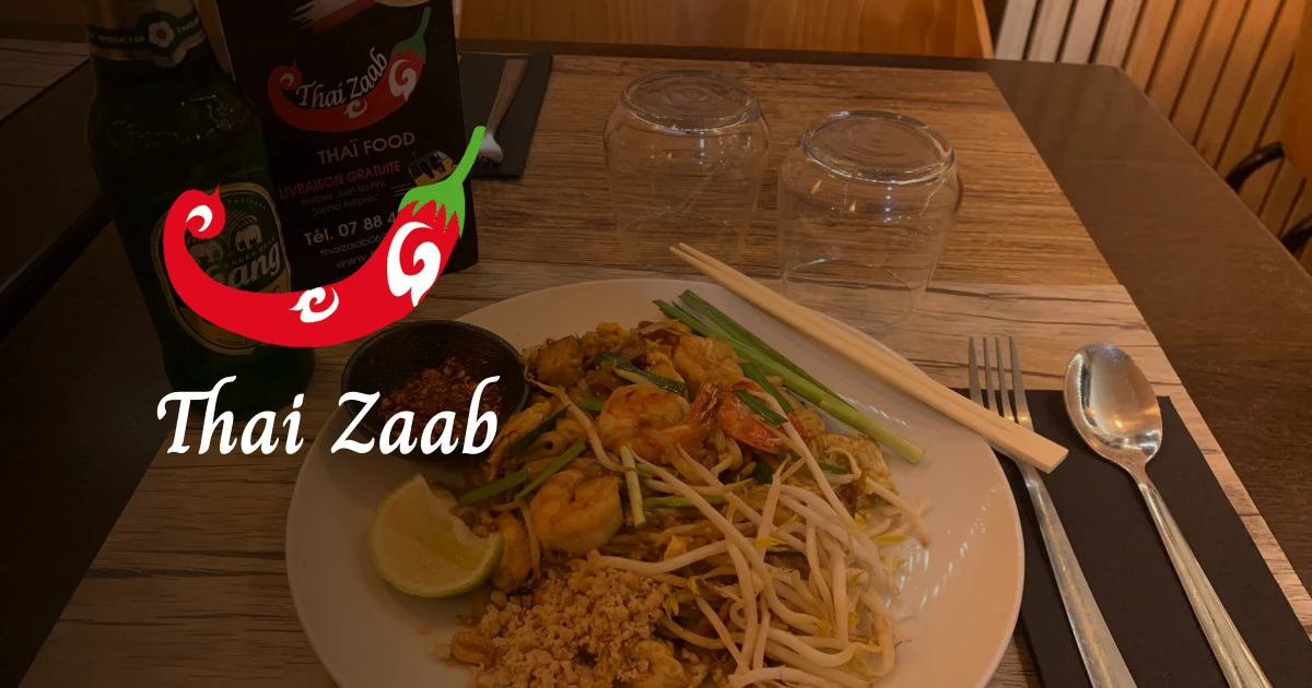 THAÏ ZAAB - Carte à Antibes